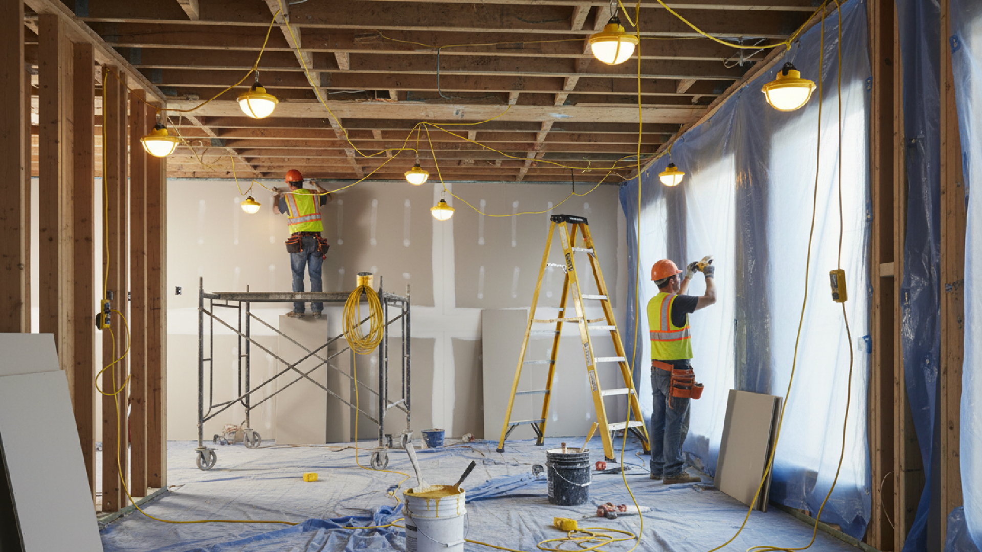 Illuminate Your Site: Top Uses for Construction LED String Lights – JC-LGL