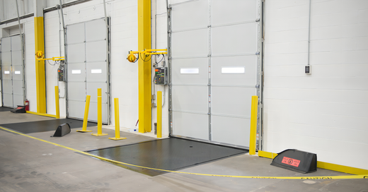 Lighting guide for loading dock lights – JC-LGL