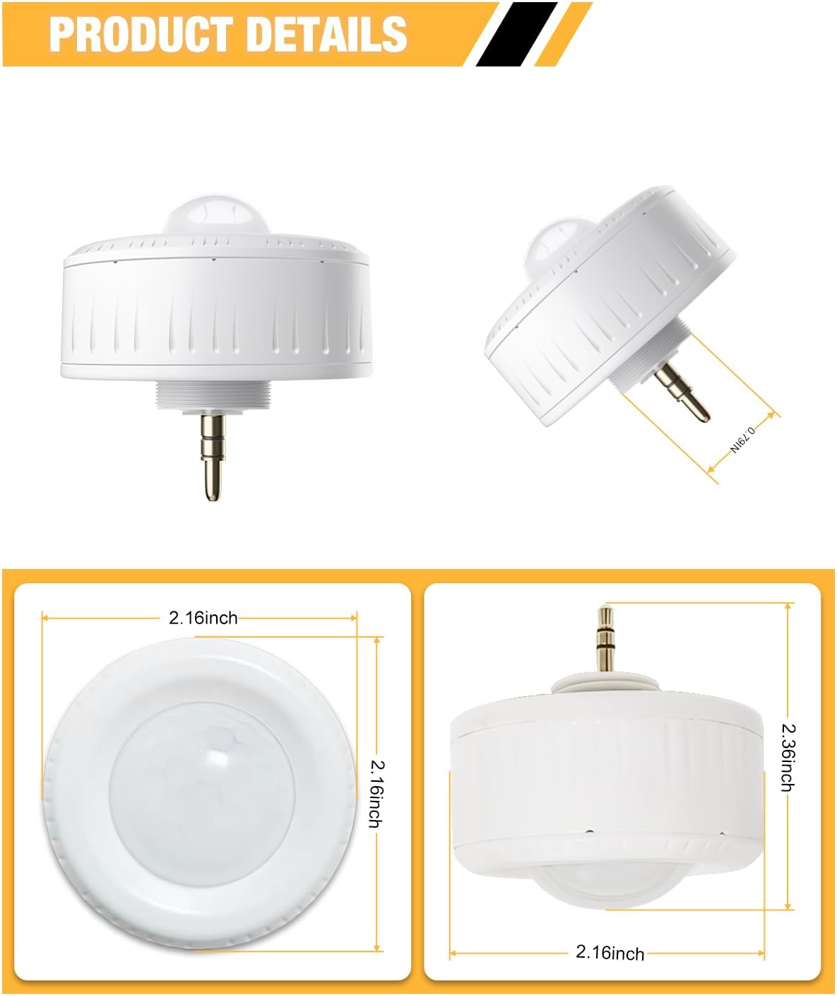 360° PIR Motion Sensor for LED Linear High Bay Lights | JC-LGL