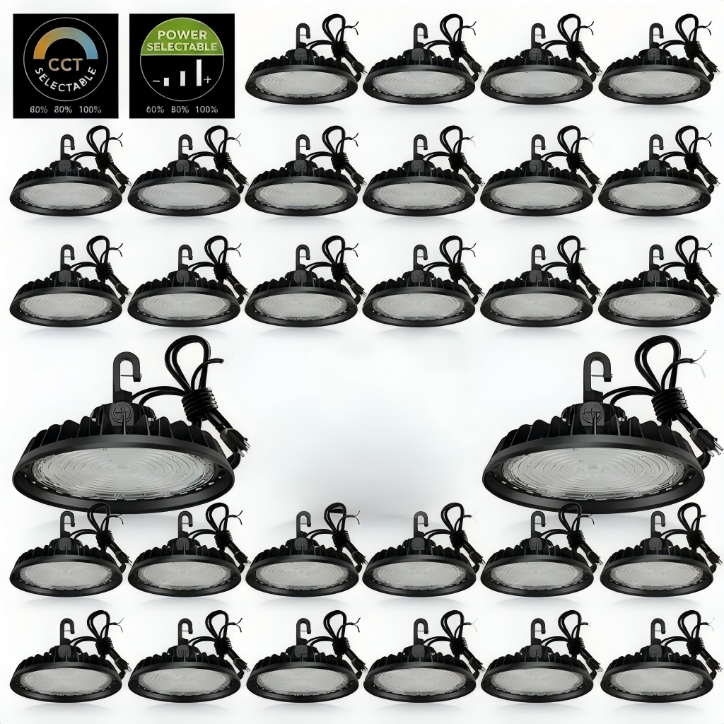 Adjustable JC-LGL LED High Bay Lights - 150W to 240W - Bright & Safe