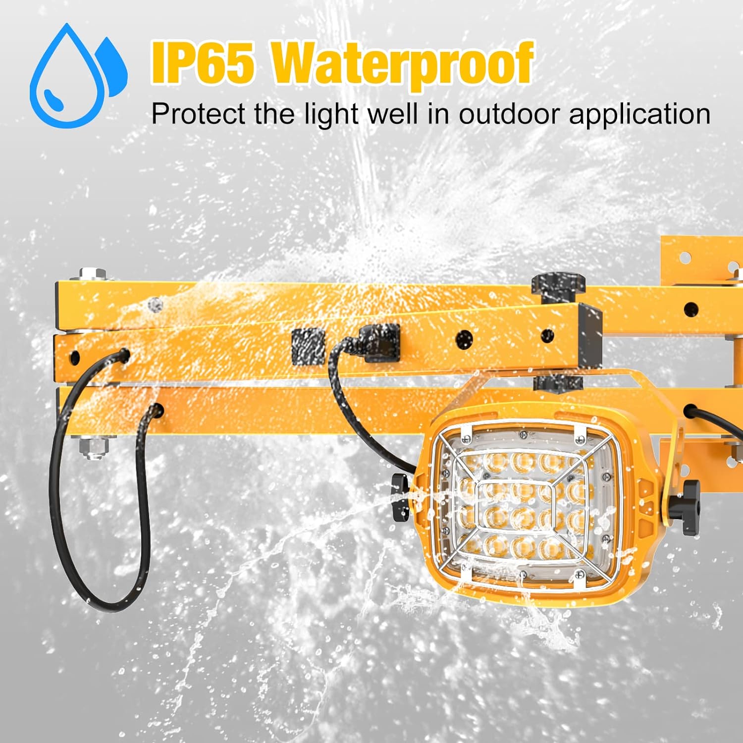 30W & 50W LED Loading Dock Light with 40" Swing Arm | IP65 Waterproof ...